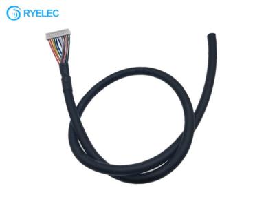 China 26 Awg Sheathed Insulation Jacket Flexible Pvc Cable Jst 12 Pin Zh 1.5mm Pitch With UL2464 for sale