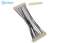 China 30 Pin Lvds Flex Cable DF19G - 30S  1.0mm Pitch To DF19G-30S For TV / DVD With 30awg for sale