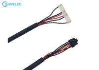 China Black 1.0mm Pitch 6 Pin H112k-P06n-03b With Latch To Molex 51021-1500 1.25mm Wire Harness for sale