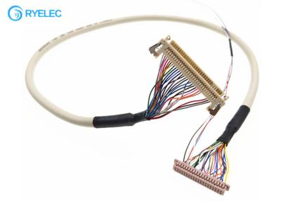 China JAE FI-X30HL Locked Type 30PIN To  DF13 40pin Lvds Cable  For Led Panel Tv Video for sale