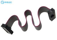 China FC 2*7Pin 14P 1.27mm Pitch IDC Female Connector Flat Ribbon Cable With 2678 0.635mm for sale