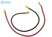 China 12-10 A.W.G. Copper Pre Insulated Terminal Screws Pin U Shaped With 1015 10AWG Power Cable Wire for sale