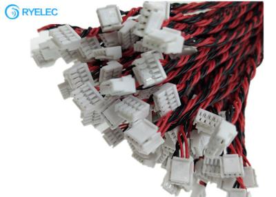 China Custom Wire Harness with 2.54mm Contact Pitch Black Insulation and Customizable Wire Length for Power Supply for sale