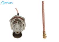 China 150MM Waterproof IP76 BNC Female Rear Bulkhead To IPEX UFL With RG178 Pigtail Cable for sale