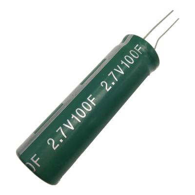 China Lighting electronics 2.7v 100f  Faraday electrochemical supercapacitor for sale