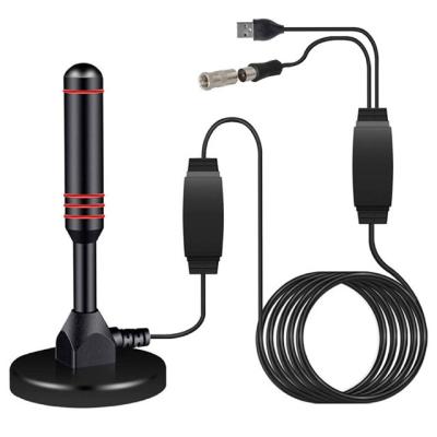 China DTMB ATSC PCI USB Tuner High Gain Indoor TV Antenna With Magnetic Base for sale