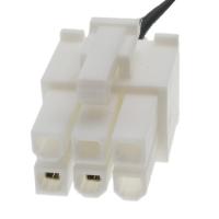 China 6P  4.2mm Pitch Connector Molex 5557-0600 With 2468 24AWG Flat Ribbon Cable for sale