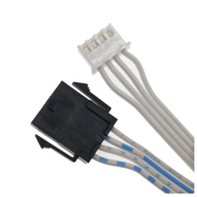 China 4P 3.0mm PitcH Molex 43640-0400 Plug Flat Ribbon Cable for sale