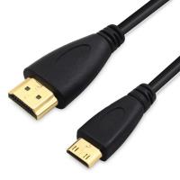 China 30cm Flexible  HDMI Compatible To MINI Custom Cable Assemblies for sale