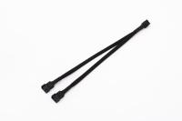 China 27cm  Mainboard CPU Fan Extention PWM 4 PIN Power Cables for sale