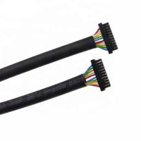 China Ul1571 32 Awg Custom Harness 0.8mm Pitch 10 Pin DF52-10P-0.8C  PVC Cable for sale