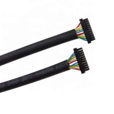 China Ul1571 32 Awg Custom Harness 0.8mm Pitch 10 Pin DF52-10P-0.8C  PVC Cable for sale