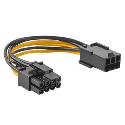 China Video Card Sleeved PCIE GPU Minig Power Cable For PC computer for sale