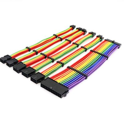 China Motherboard ATX 24pin EPS 12v 8pin PCIE GPU Minig Power Cable for sale