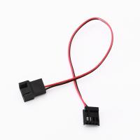 China Motherboard Floppy Drive Small Pin To Cpu Radiator Fan Header Splitter 4pin Power Cable for sale