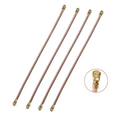 China 1.13mm Cable Low Loss Rg178 Silver Plated Wire Ipex Mhf Plug Jumper Ufl Sma Adapter for sale