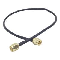 China SMA Male To SMA Male RG174  RF Jumper Coaxial Pigtail Extension Cord for sale