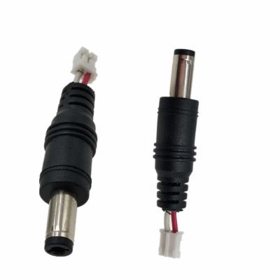 China DC Male Plug Power Cable Pigtail To Jst PH 2.0mm 2Pin Assembly for sale