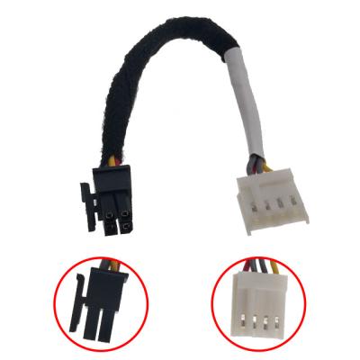 China Custom 4 Pin Electrical Wire Hanress Connector AMP 171822-4 2.5mm Pitch for sale