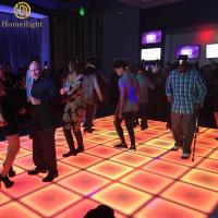 China Black Surface LED DJ Style Mirror Dance Floor for Music Play at BAR/Disco Night Light for sale