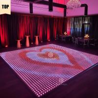 China One by One Aftersales Lighting Solutions Service Tempered Glass LED Video Dance Floor for sale