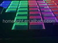 China Disco Party DJ stage equipment 3D Magic mirror effect LED RGB Abyss dance floor panel for sale