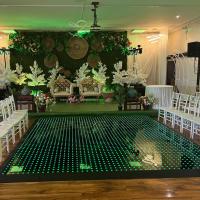 China Portable LED Dance Floor 8x8 pcs Digital Dance Tiles for Disco Wedding Night Club Light for sale
