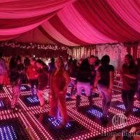 China Portable LED Dance Floor 8x8 pcs Digital Dance Tiles for Disco Wedding Night Club Light for sale