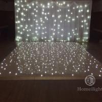 China IP65 Rated Black LED Starlit Dance Floor for Portable DJ Lighting and 9kg Weight for sale