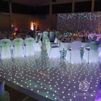 China IP65 Rated Black LED Starlit Dance Floor for Portable DJ Lighting and 9kg Weight for sale