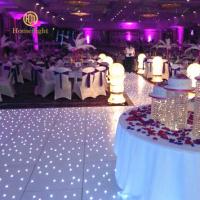 China IP65 Rated Black LED Starlit Dance Floor for Portable DJ Lighting and 9kg Weight for sale