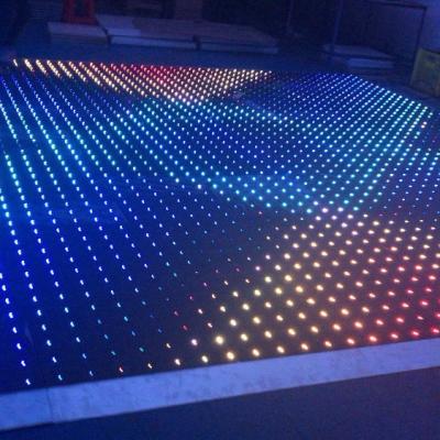 China Interactive Colorful Staging Led Video Dance Floor with 10000 Hour Working Lifetime for sale
