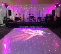 China 16pcs LED 2200lm 60*60cm Portable Starlit Dance Floor for Wedding Party Decoration for sale