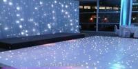 China Blanco 60*60cm Acrilico Starlit Pista de Baile para la Fiesta de Boda Consumo 5W for sale