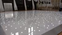China Blanco 60*60cm Acrilico Starlit Pista de Baile para la Fiesta de Boda Consumo 5W for sale