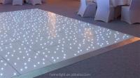 China Blanco 60*60cm Acrilico Starlit Pista de Baile para la Fiesta de Boda Consumo 5W for sale