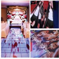 China P7.75MM RGB Waterproof LED Display Screen for Party Wedding Banquet Car Show Exhibition for sale