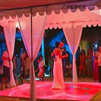 China P7.75MM RGB Waterproof LED Display Screen for Party Wedding Banquet Car Show Exhibition for sale