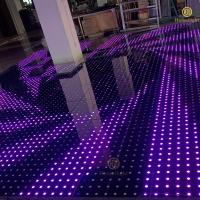 China Luminous Light LED Dance Floor for Wedding DJ and AC 100-240V 50/60Hz Input Voltage for sale