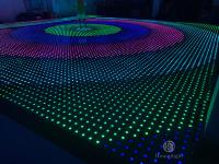 China Luminous Light LED Dance Floor for Wedding DJ and AC 100-240V 50/60Hz Input Voltage for sale