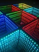 China Toughened Glass 3D Mirror Dance Floor for DJ Night Club Bar Disco for sale