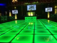China RGB LED Stain Tile for Event Wedding Bar Night Club 50*50*7cm Dancing Mat Stage Light for sale