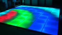 China Christmas LED Dance Floor Lights for Event Single Party Year Reunion 50*50*7cm Tiles for sale
