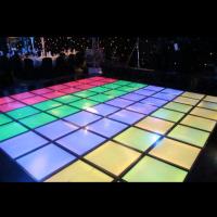 China Christmas LED Dance Floor Lights for Event Single Party Year Reunion 50*50*7cm Tiles for sale
