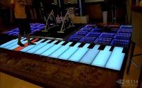 China Piano Music Dance Floor for Event Dancing Tiles RGB Lecture Stage Club DJ Equipment 1- for sale