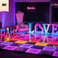 China High Brightness 3D Double Time Tunnel Dance Floor for Disco DJ Stage Bar Night Club for sale