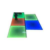China LED Dance Floor Gravity Induction Dance Panel Inductive Floor Tile Waterproof IP65 Outdoor/Indoor Event for sale
