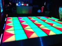 China LED Dance Floor Panel 1x1m for Wedding Stage 100*100cm Tile Advanced LED Light Source for sale