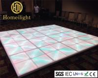 China LED Dance Floor Panel 1x1m for Wedding Stage 100*100cm Tile Advanced LED Light Source for sale