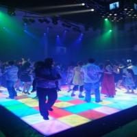China Wedding Disco Light Dance Floor DMX512 Sound Active Acrylic Nightclub Stage Show Light Rgb for sale